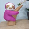 Sloth Paper Model,papercraft , DIY , Low Poly , PDF Papercraft , Sloth ...