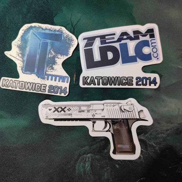 Titan Holo Katowice 2014 CSGO CS Counter Strike CS2 Sticker (holo ...
