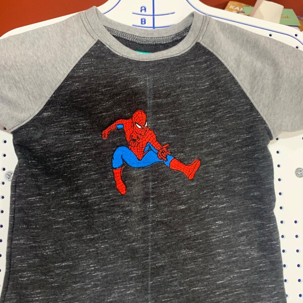 Embroidery Design Spiderman Superhero Pes Hus Jef 5 Sizes - Etsy