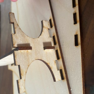 MARBLE SPECTATOR STANDS 2 Pack, Marble Race Track Kit, A Diy Modular ...