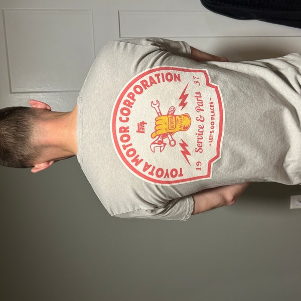 Vintage Toyota Racing Team Graphic Tee, TRD Born to Win Slogan T-shirt ...