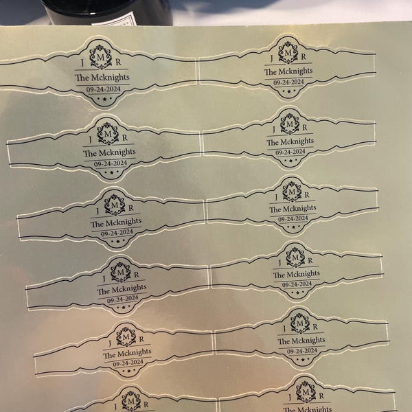 Gold Foil Cigar Labels, Custom Cigar Label, Cigar Bands, Cigar Wraps ...