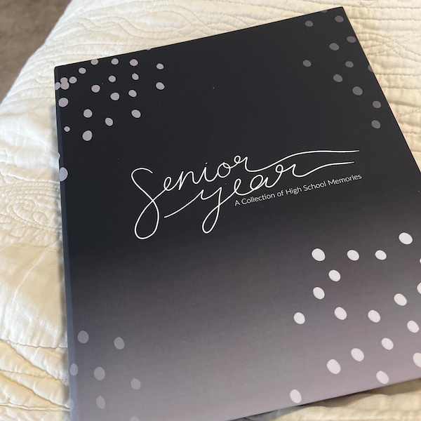 Senior Memory Book - Etsy