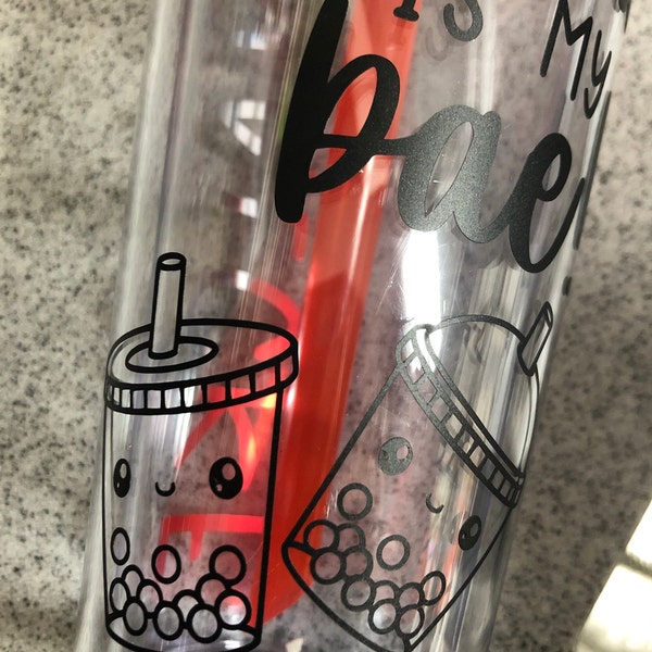 Bubble Tea SVG Boba Tea Cut File Kawaii Drink Cute Food Boba Tea Lover ...