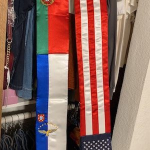 Italy Flag Graduation Sash/stole International Study Abroad - Etsy