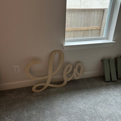 Large Custom Baby Name Sign for Nursery or Wedding - Etsy