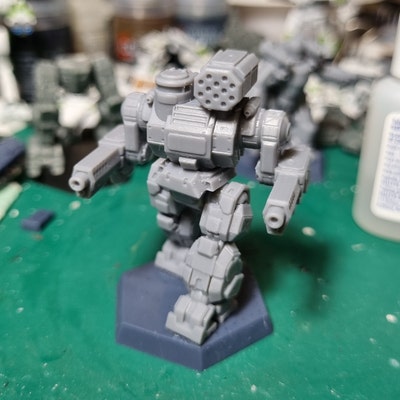 Crossbow, Alternate Battletech Mechwarrior Miniature WITH BASE - Etsy