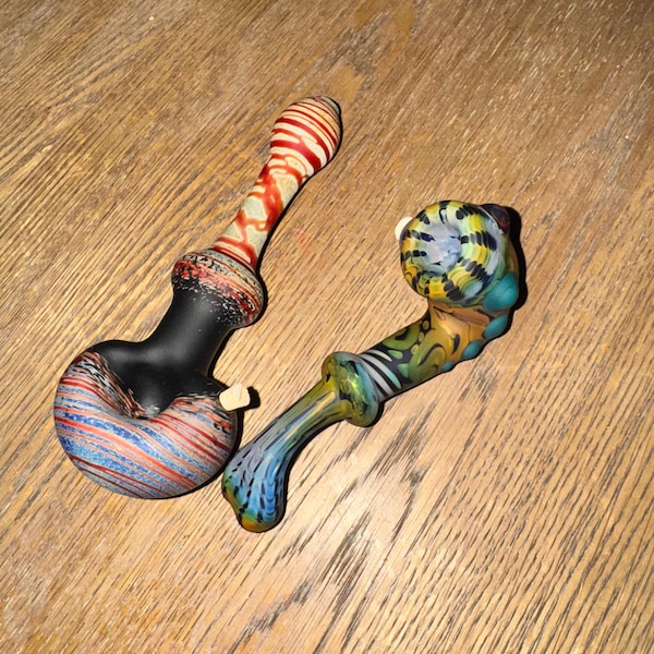 Glass Pipe, Tree Pipe, Black Glass Pipes, Black Sandblasted Bat Pipe ...