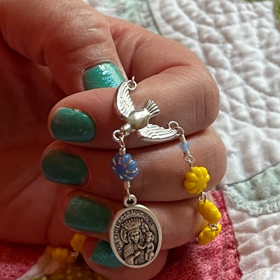 Memorare Chaplet Saint Mother Teresa of Calcutta Flying Novena - Etsy