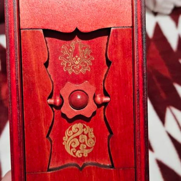 Good Luck Secret Puzzle Box - Money and Gift Cards Trick Box - Etsy