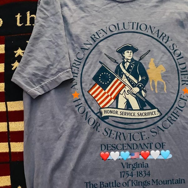 Custom Descendant of a Patriot Tshirt, Daughters of the American ...