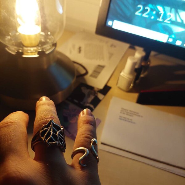 Brass Upper Arm Cuff - Double Triangle - Etsy