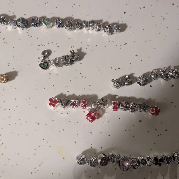 Bulk Charms , 50 Charms, Cute Charms for Bangle, Charm Wholesale ...