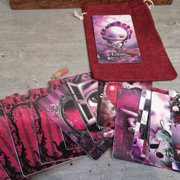 Oracle Les Merveilles d'Alice - Oracle divinatoire français - 58 cartes ...