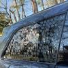 Honeycomb Car Decal, Car Window Decal, Vinyl Decal Sticker, Rear Window ...