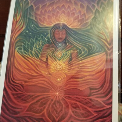 DIVINE FLOW 18x12 Large Print of the Original - Etsy