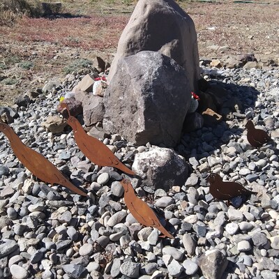 Rustic Metal Raccoon Rusty Yard Art. - Etsy