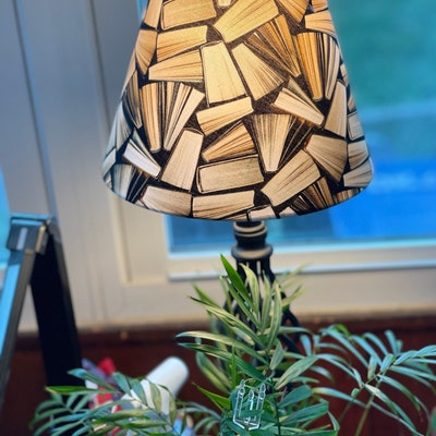 Realistic Book Lamp Shade, Binding, Book End, Shades Are 9.5 X 5 X 7 ...
