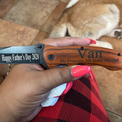 Engraved Pocket Knife for Dad, Fathers Day Gift for Dad, Gift for New ...