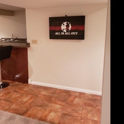 All in All Out Firefighter Hidden Guns Storage Sign - Etsy