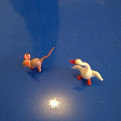 Swordfish Miniature Murano Glass Micro Figurine Lampworked in - Etsy