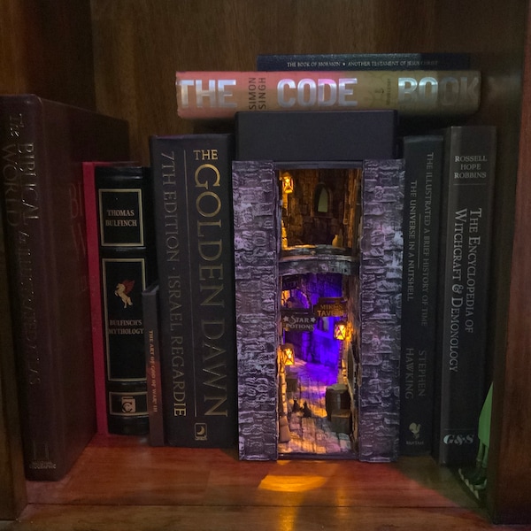 Magical Medieval Alley Themed Booknook. - Etsy