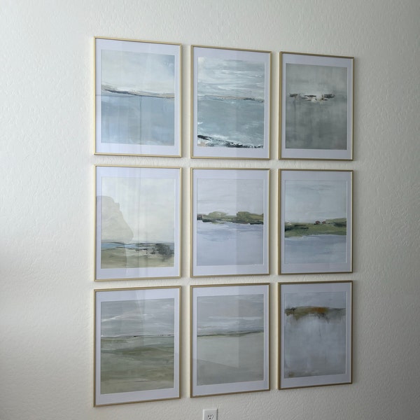 Tall Vertical Wall Art, Long Narrow Wall Art, Vertical Wall Decor ...