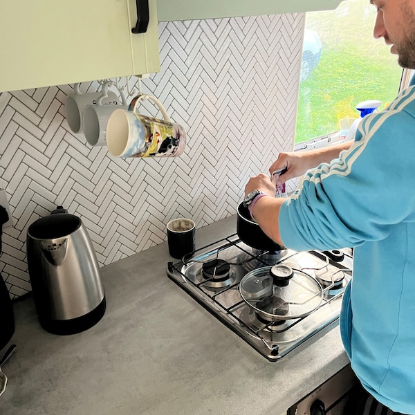 Moroccan Tiles 3D Waterproof Wallpaper for Kitchen Splashbacks 67.5cm X ...