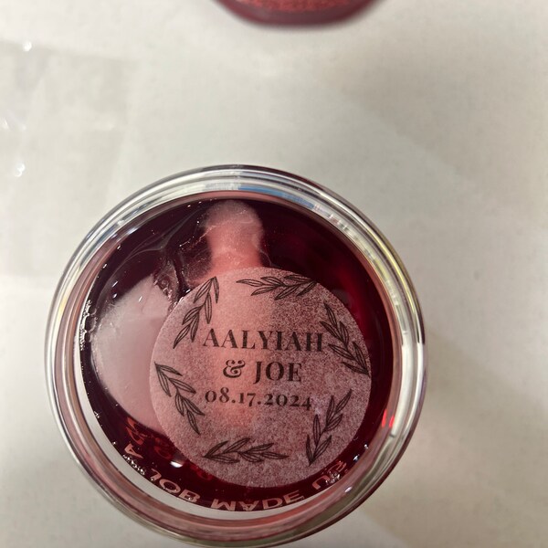 50 Edible Toppers Customizable Cocktail Garnishes Cocktail Decorations ...