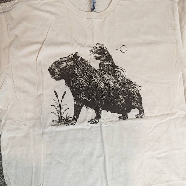 Capybara Shirt Rodent Shirts Funny Shirt for Women Men Kids Cute Mouse ...
