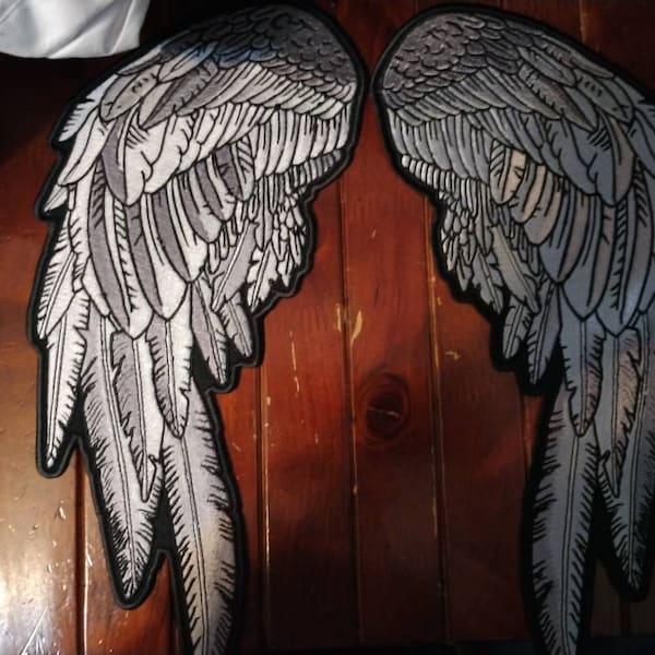 Angel Wings Patch Large Back Patch for Jacket - Etsy