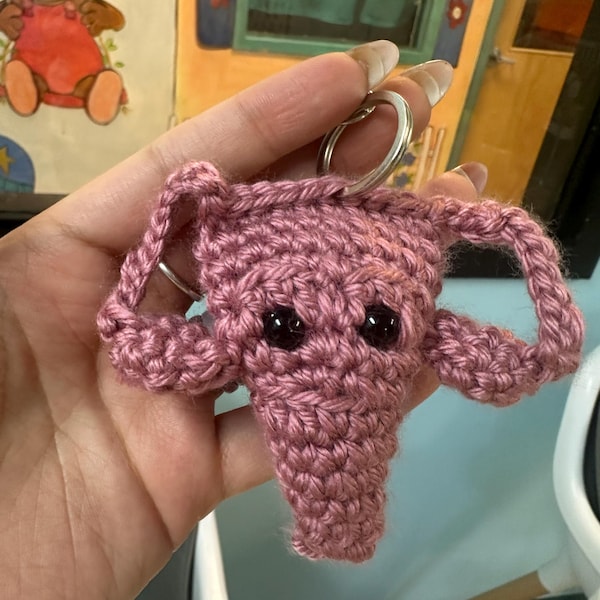Crochet Uterus Pattern, Women's Health Craft, Female Reproductive ...