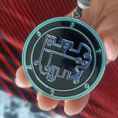 Seal of Stolas // Ars Goetia Demon Sigil Necklace // Lesser Key of ...