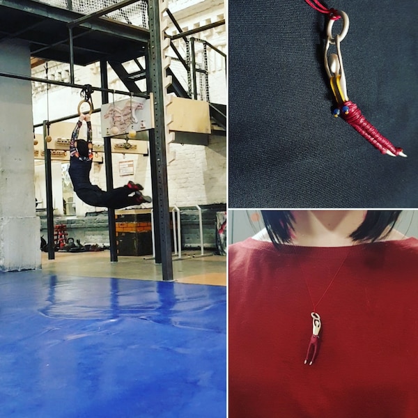 Peter Pin, by Ariadni Kypri Bronze or Silver Tie Pin, Acrobat_ Circus ...