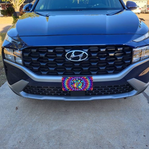 Peace Sign License Plate - Etsy