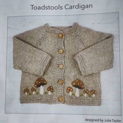 PDF Knitting Pattern Bundle for Toadstool Embroidered - Etsy