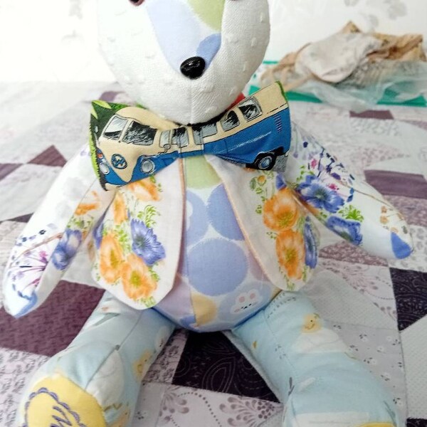 Memory Bear Pattern 6 Sizes Easy Sewing Pattern Plush Bear Pattern ...