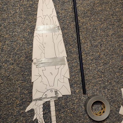 Rathalos and Fatalis Knight Leg Armor and Tasset Cosplay Pattern - Etsy