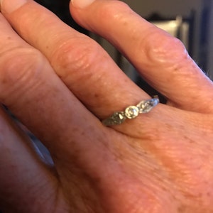 Vintage Solid Silver Red Gemstone Ring ukM USA6.25 | Etsy