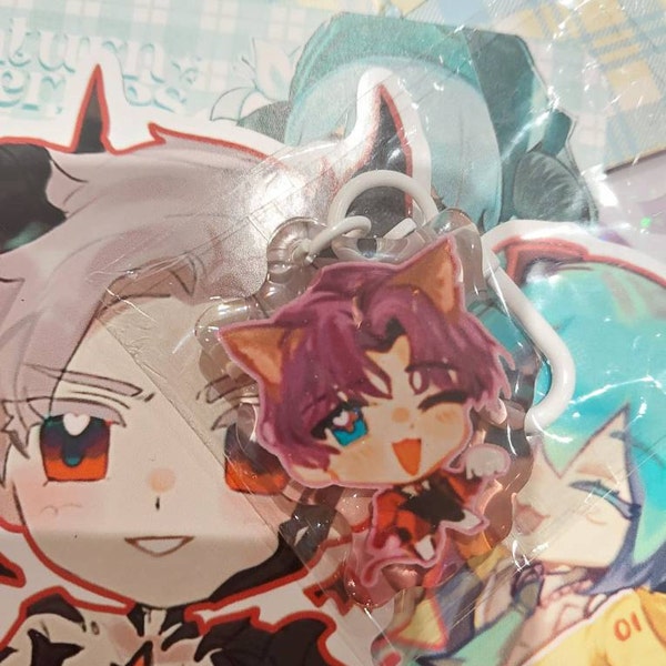 ZZZ Food Keychains | 2.5 Inch Rainbow Epoxy | Seth Lowell | Zhu Yuan ...