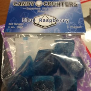 Pineapple Candy Dice, Kohakutou Gummies, Dungeons and Dragons, Roll for ...