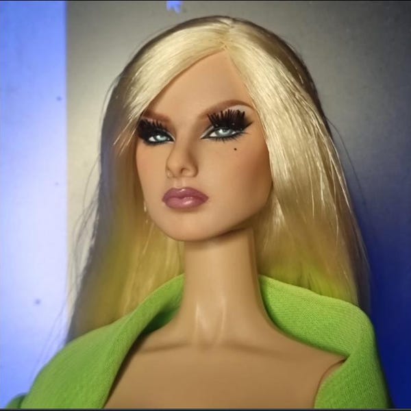 Paperark DOOARE DOLL BODY Without Head 1/6 Ooak Blythe Monster High ...