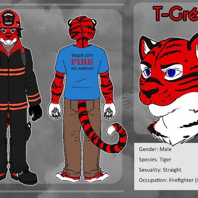 Furry Adoptable Base Download Male Fox Anthro Lineart Color Your Own ...