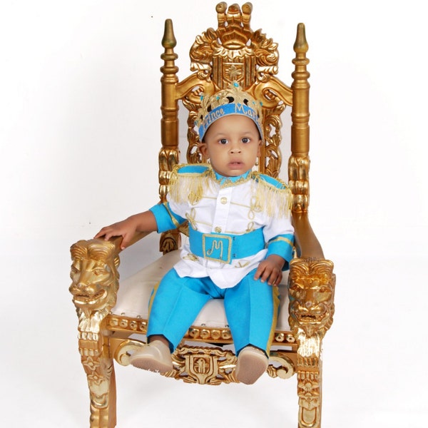 Personalized Prince Baby Costume, Birthday King Outfit, Prince Charming ...