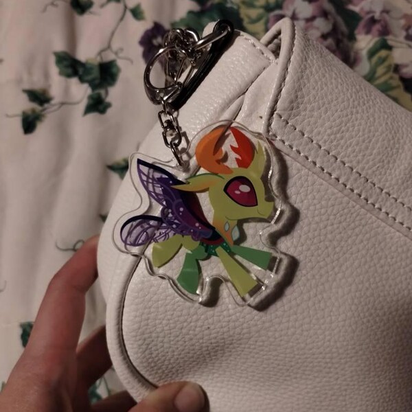 Limestone Pie Acrylic Charm Keychain - Etsy