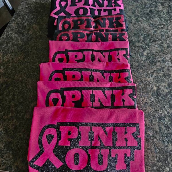 Pink Out Drip Breast Cancer SVG JPG PNG - Instant Digital Download - No ...