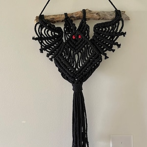 PDF Bat Macrame , Witchy Decorations, Goth Aesthetic, Digital Pattern ...