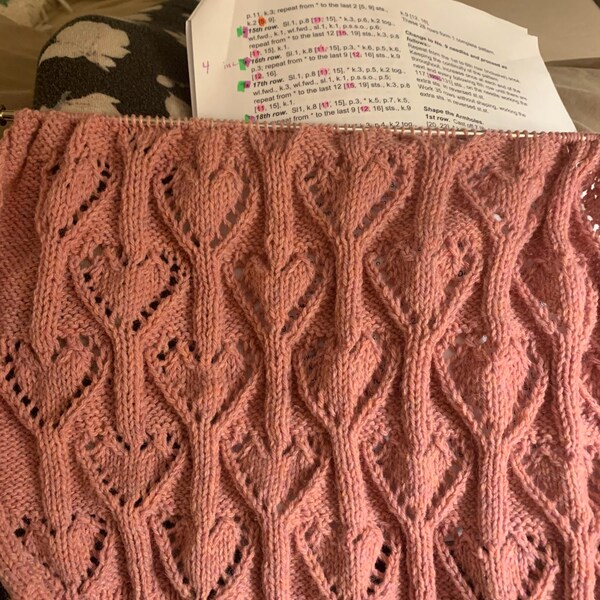 Ladies Stunning Sweater With Spider Web Yoke, Vintage Knitting Pattern ...