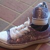 Red Glitter Sneakers for Wedding or Special Occasion, Bling Bridal ...