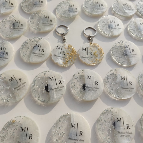 Resin Magnet Wedding Favors, Wedding Favors for Guests in Bulk, Epoxy ...